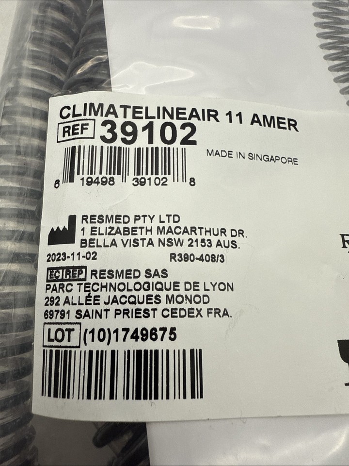 Res Med Climate Line Air 11 Ref 39102- Tube Hose - Brand New, Sealed | eBay