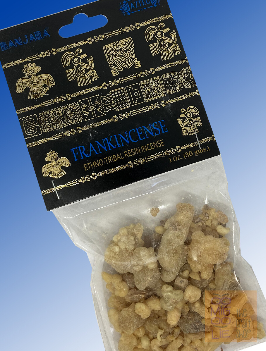 Banjara Incense Resin Frankincense Palo Santo White Sage Myrrh 3 Kings ...