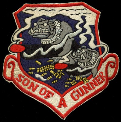 USAF B-52 Gunner "Son of Gunner" SAC Patch CT4 | eBay
