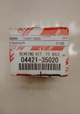 04421-35020 TOYOTA GENUINE BEARING KIT, FRONT AXLE SHAFT, RH OR LH NEW ...