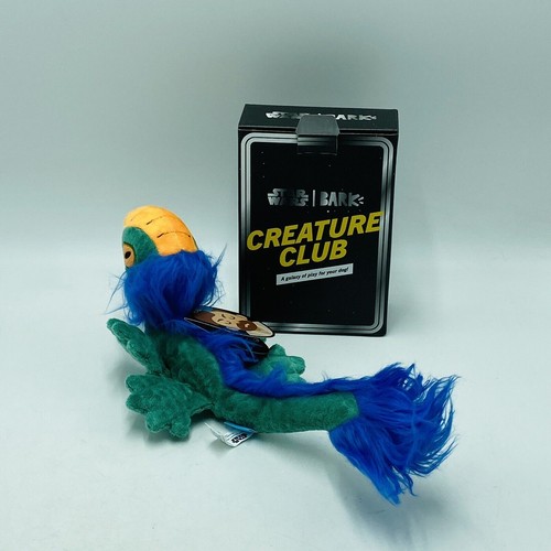 Bark Box XS-S Bone-A-Fide Boga Plush Dog Toy Crinkle Squeaker Star Wars ...