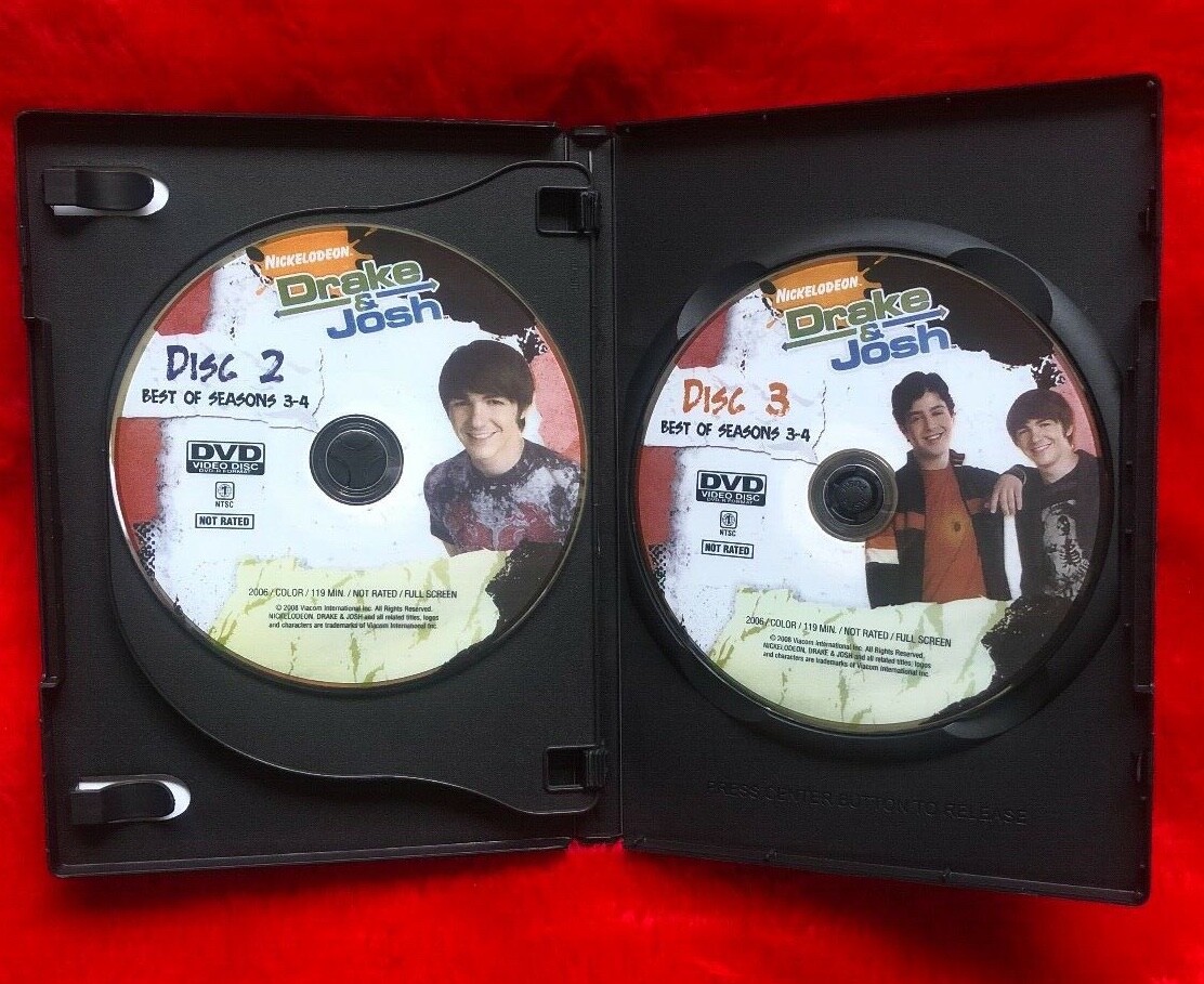 Drake & Josh - Best of Seasons 3 and 4 (DVD, 2006, 3-Disc Set) for sale ...