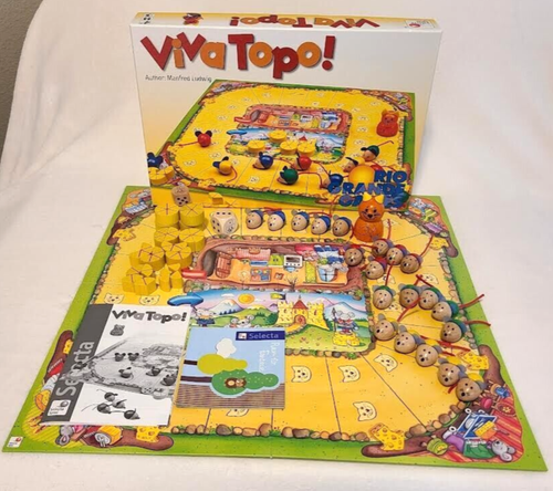 VIVA TOPO! Board Game German Import 100% COMPLETE Selecta Spielzeug ...