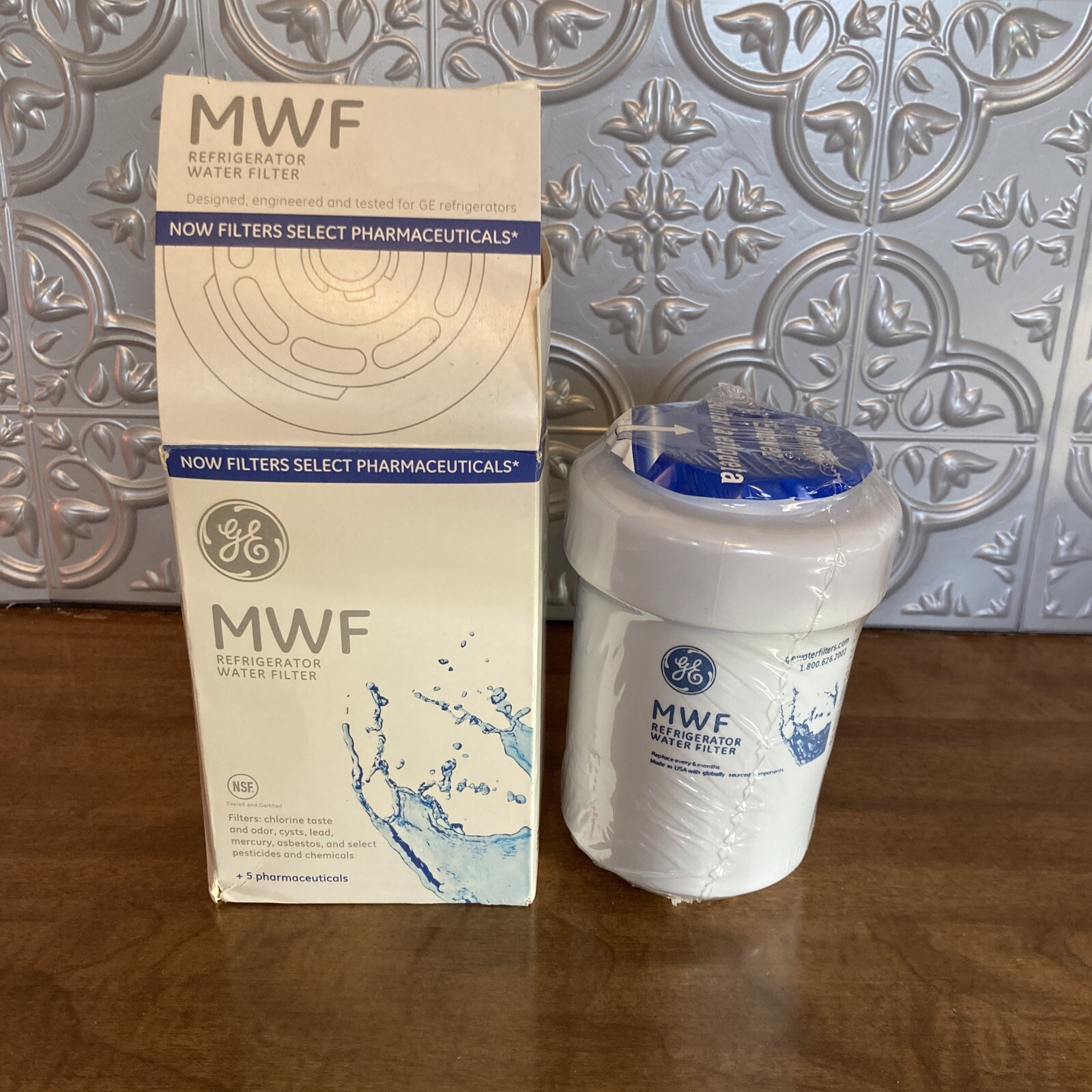 Genuine OEM GE Appliances MWF Genuine Smart Water Filter Refrigerator ...