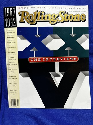 Rolling Stone Magazine 25th Anniversary Special 1992 The Interviews ...