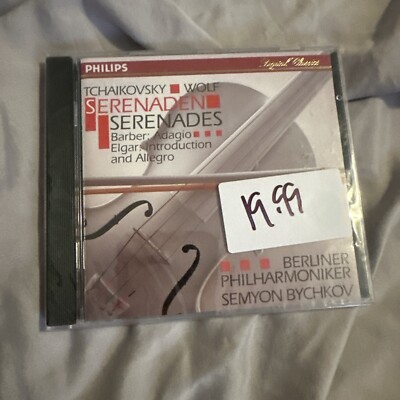 Tchaikovsky Barber Elgar Wolf CD 1993 BMG Berliner Philharmoniker ...
