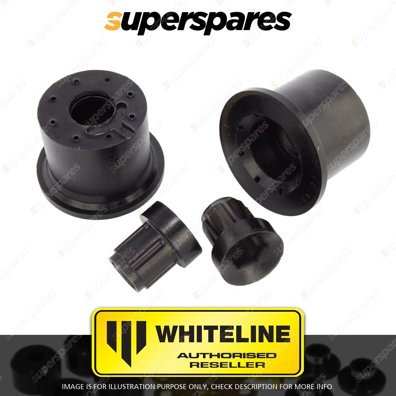Whiteline Front lower Control arm inner Rear Bush for AUDI MK1 8Z MK2 ...