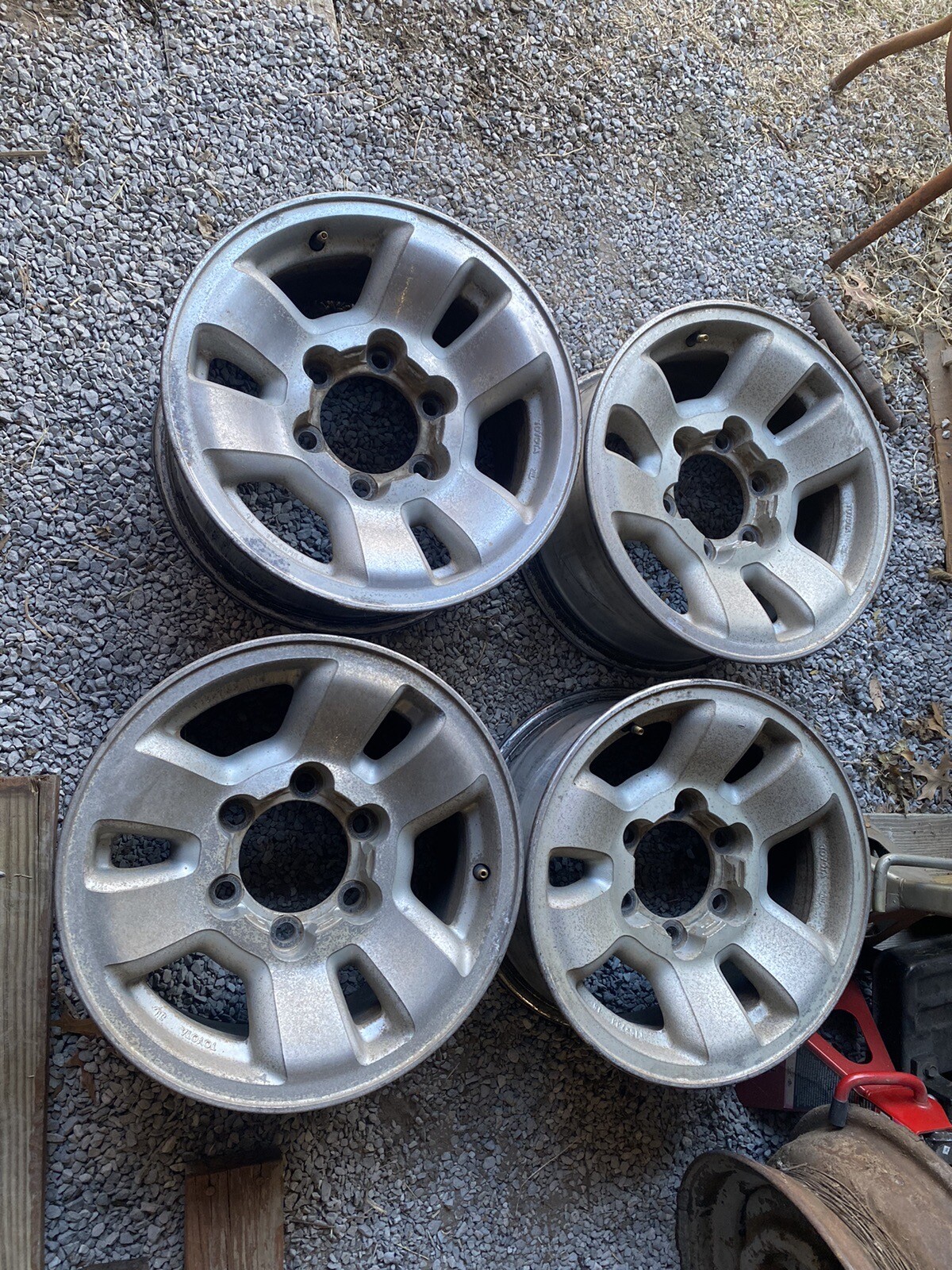 4-15x7 Factory Toyota Truck Aluminum Wheels | eBay
