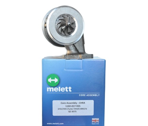 MELETT TURBO CHRA TURBOCHARGER VW TRANSPORTER 2.5 TDI MADE IN UK! NOT ...