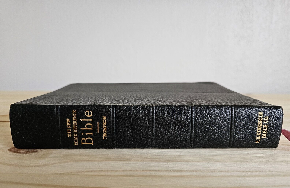 The New Chain Reference Bible 4th Imp Edition KJV Thompson 1964 B B ...