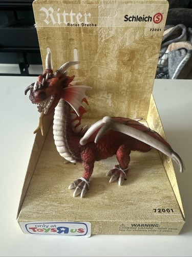 Schleich Special Edition Red Dragon, 72001, Exclusive & Retired NEW ...