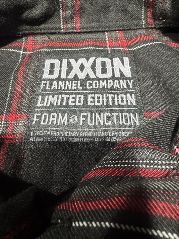 Dixxon Flannel Company Snap On Tools Plaid Shirt Men's Check Black ...