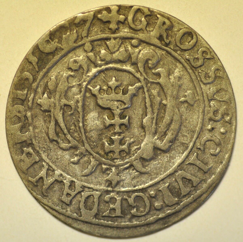 mw26515 Poland Danzig Silver Groschen 1627 Zygmunt III Waza | eBay