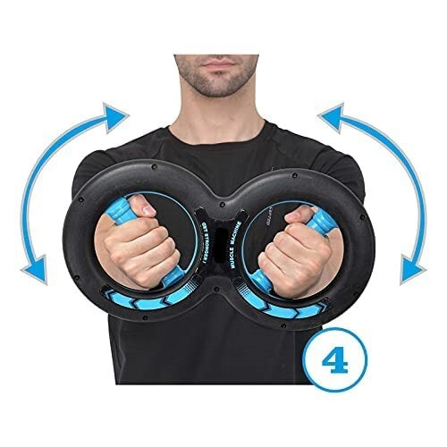 Steel Spring Rotating Muscle Trainer, Arm Strengthener,Home and Outdoor ...