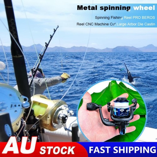 Metal Spinning Fishing Reel Die Casting 5.2:1 Wheel Fishing Tackle ...
