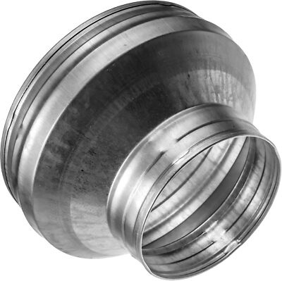 8 to 4 Inch Round Duct Reducer - Galvanized Steel Pipe Increaser ...
