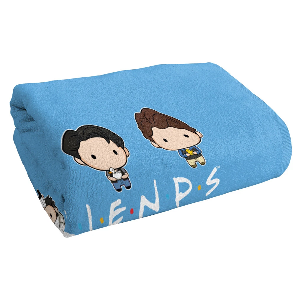 Friends Chibi Stacked Officially Licensed Beach Towel 30"x60" | ID ...