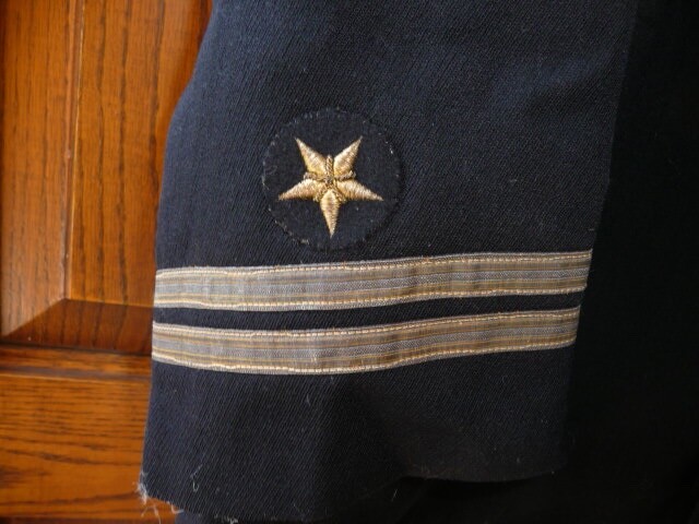 WW2 US Navy Officer Dress Blue Uniform Jacket & Pants by Luxenberg 1943 ...