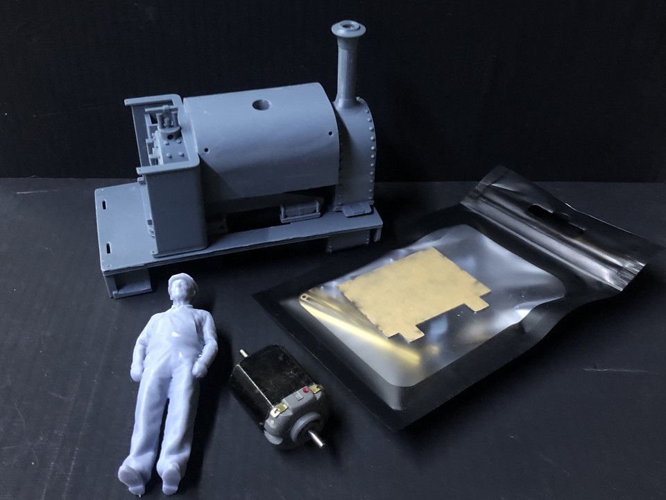 GN15 - Steam Loco - Huntsy Quarry - G-scale on 00 track using a Smokey ...