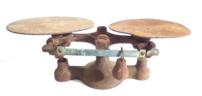 Jacobs Brothers Detecto No 2 Cast Iron Scale with Weight for Parts or ...