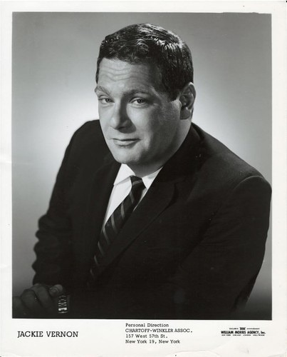 JACKIE VERNON-ORIGINAL PHOTO-PORTRAIT-COMEDIAN | eBay