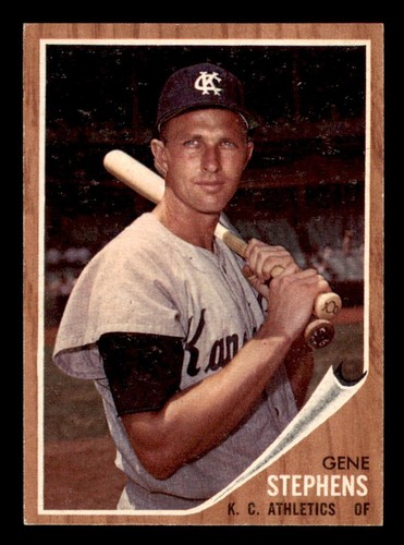 1962 Topps Baseball #38 Gene Stephens EX/MT *d2 | eBay