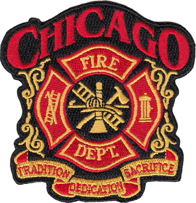 CHICAGO FIRE DEPARTMENT CREST PATCH | eBay