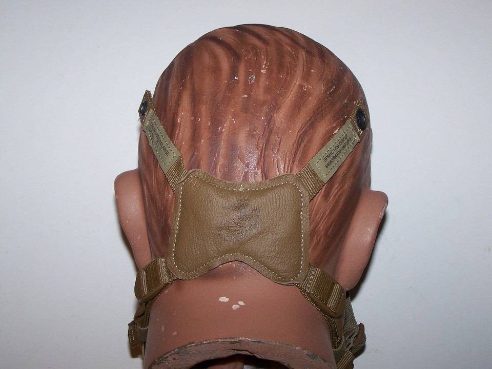 Helmet LWH USMC Coyote 4-Point Retention Chin StrapX-Harness Med Large ...