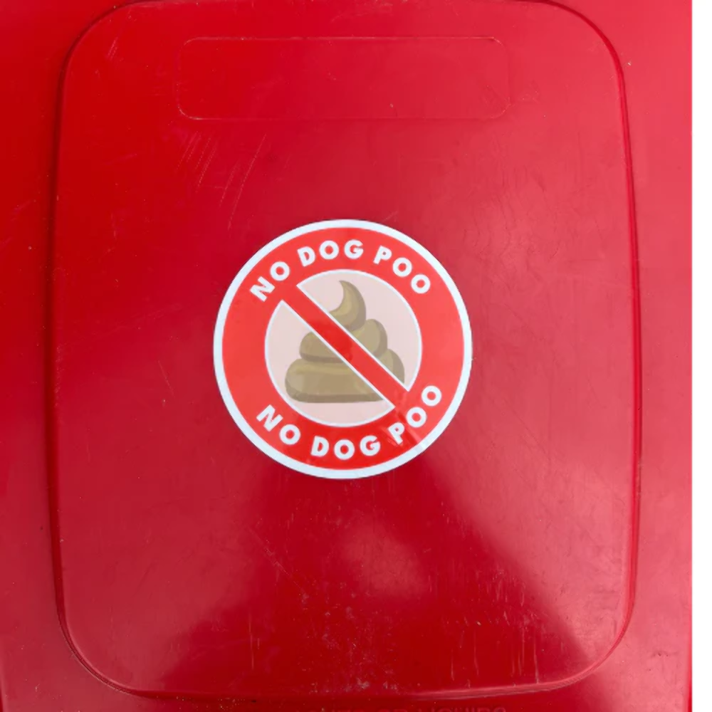 No Dog Poo Sticker | eBay