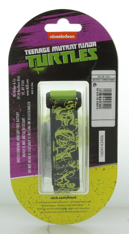 Teenage Mutant Ninja turtles lcd watch kids new battery | eBay
