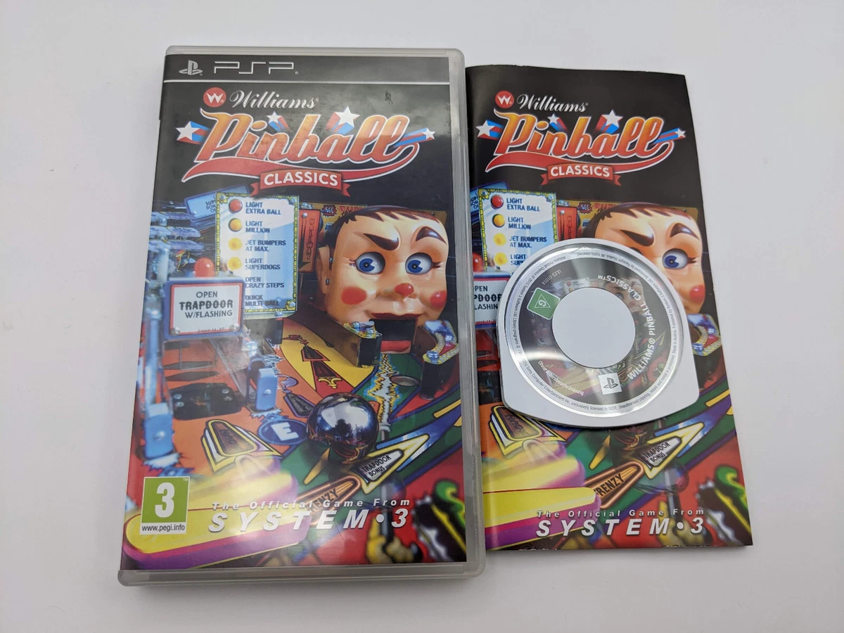 Williams Pinball Classics Psp