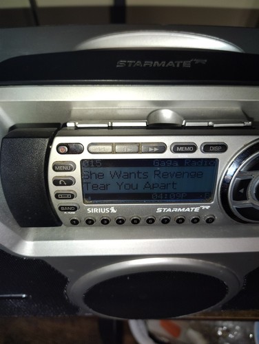 Sirius XM Starmate R Satellite Radio Receiver With ST-B2 Boombox ...