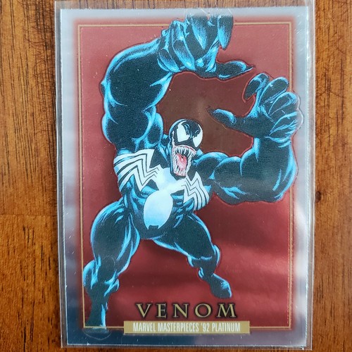 2024 Marvel Masterpieces ‘92 Platinum Venom # 97 Base | eBay