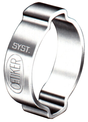 Oetiker 10100019 Steel Hose Clamp Double Ear Clamp Range 12.5 - 15 mm ...