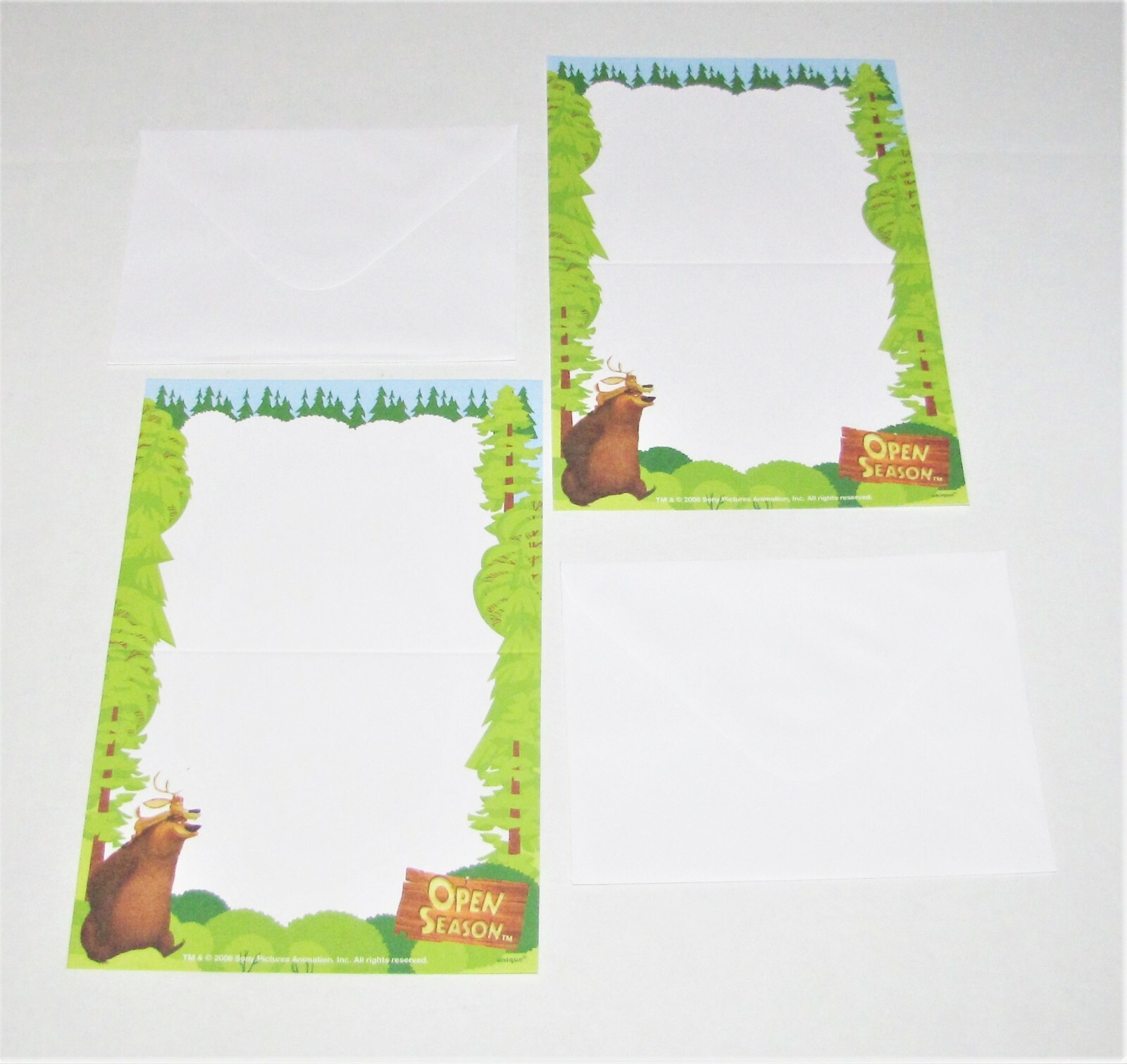 Open Season Printable Papers 8/pk #21075 includes envelopes | eBay