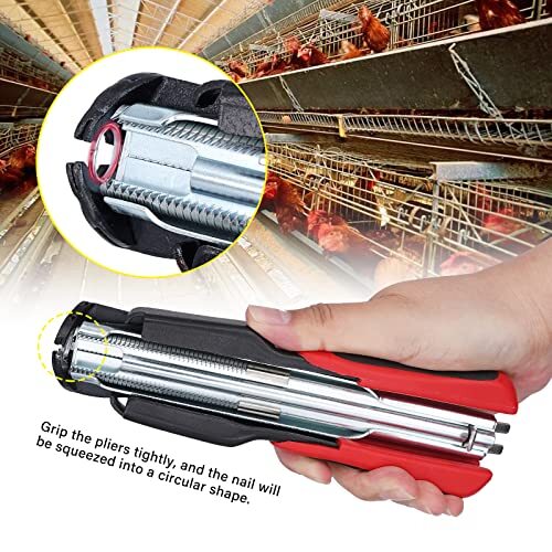 Hog Ring Pliers Kit Spring Loaded Hog Ring Pliers With 2500pcs ...