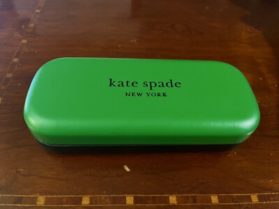 Kate Spade New York, Glasses Hard Case - Green, So Happy To See You | eBay