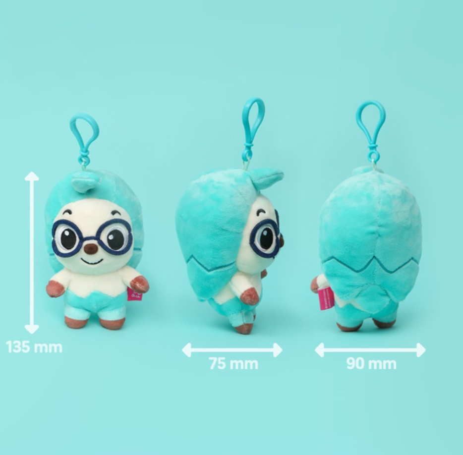 Pinkfong Hogi Plush Doll Keyring / Key chain Kids Toy Korea TV ...