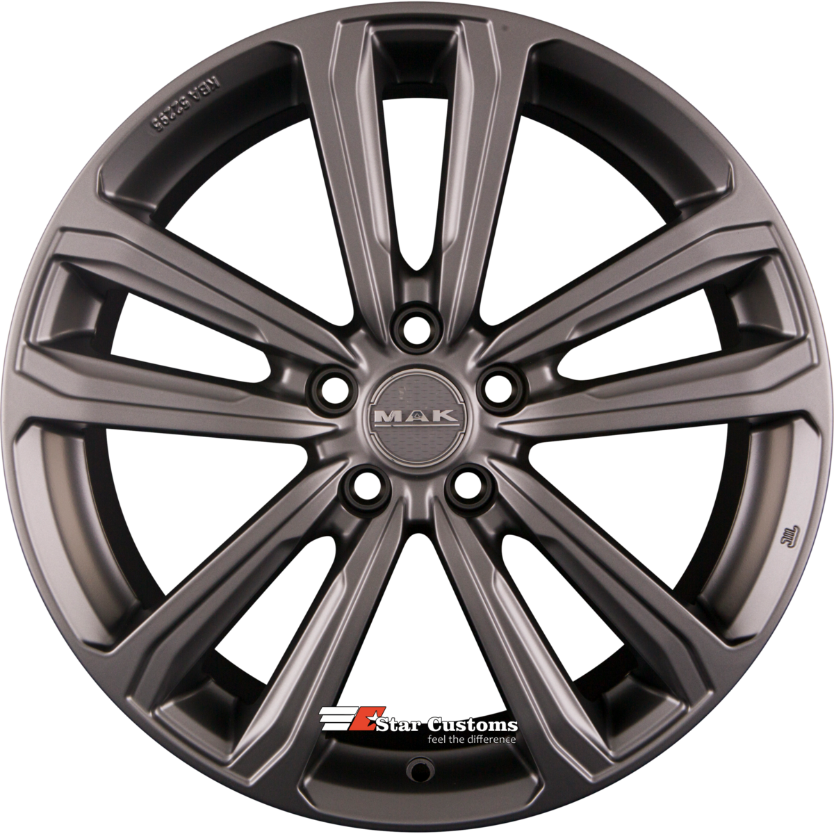 18 Zoll MAGMA 5x114,3 Felgen für Renault Megane Z RFB RS Hyundai Kona ...