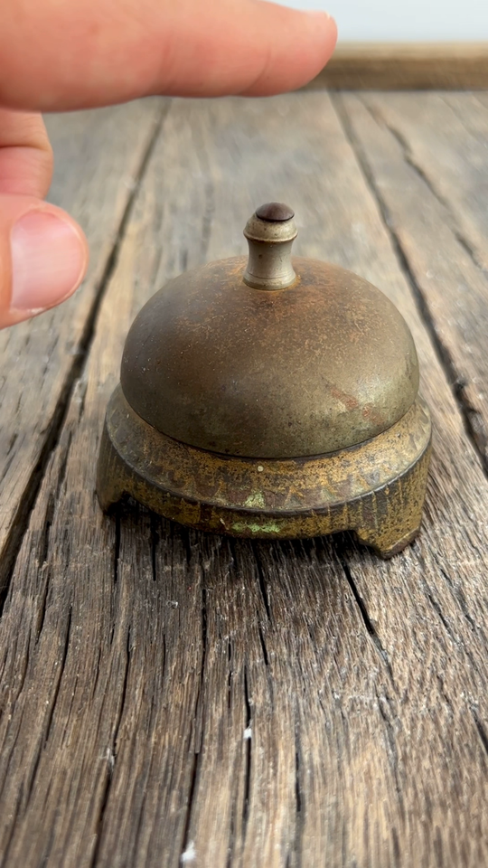 Antique Front Desk Bell - Bellhop Bell | eBay
