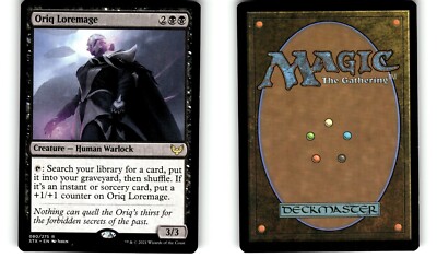 MTG Strixhaven: School of Mages Oriq Loremage STX 080/275 R NM/MT | eBay
