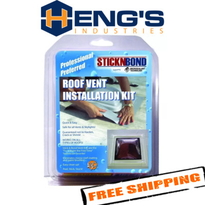 Heng's 60007 STICKNBOND Roof Vent Installation Kit | eBay