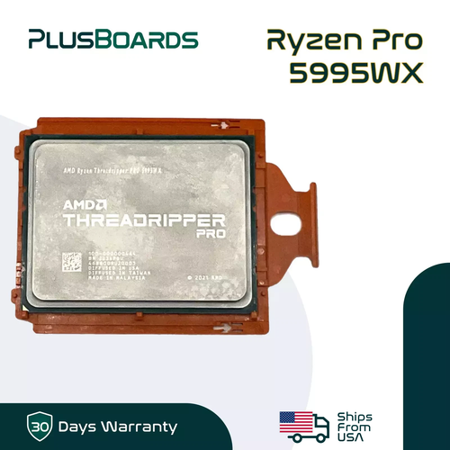 AMD Ryzen Threadripper PRO 5995WX 64 Core 2.7GHz sWRX8 CPU Processor ...
