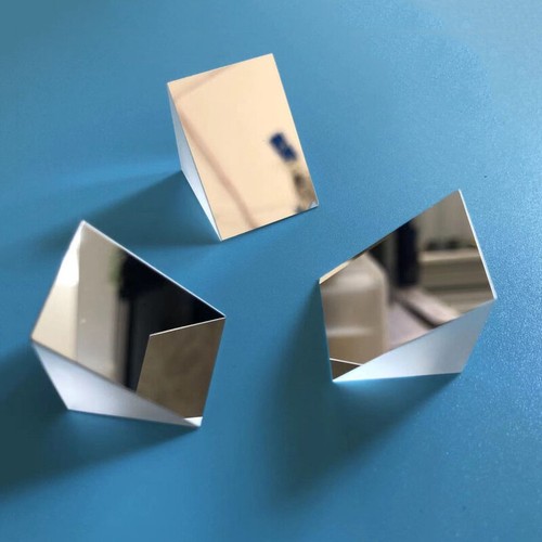 Optical Glass Right Angle Triangle Prism Coated Reflecting Size 10mm ...