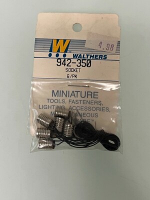 Walthers all scales #942-350 Sockets for Screw-Mount Light Bulbs - pkg ...