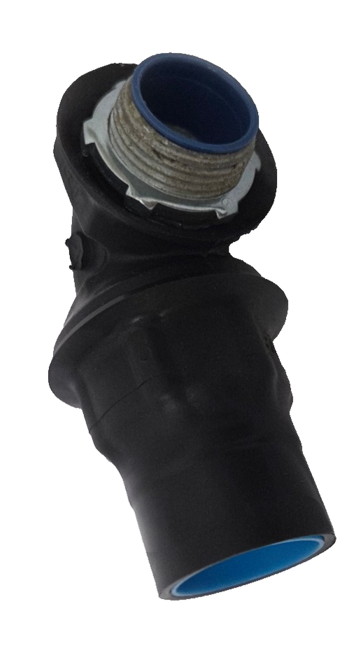 New Ocal Conduit Connector ST3/490-G, 3/4", 90 deg, PVC Coat, Steel ...