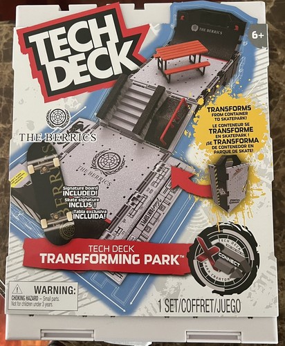Tech Deck, The Berrics Transforming Park, X-Connect Park Creator, 30 ...