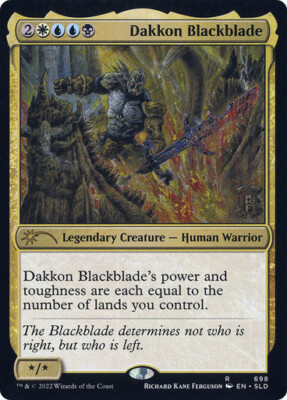 Secret Lair Left Handed Dakkon Blackblade x1 NM Magic cards MTG | eBay