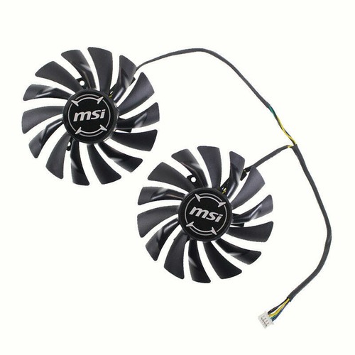 PLD09210S12HH DC12V 0.40A Graphics Card Cooling Fan For MSI GTX 1070Ti ...
