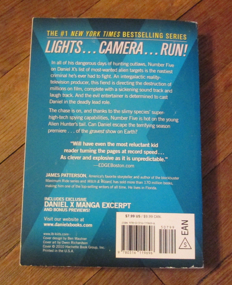 DANIEL X WATCH THE SKIES James Patterson & Ned Rust Book 2 ...